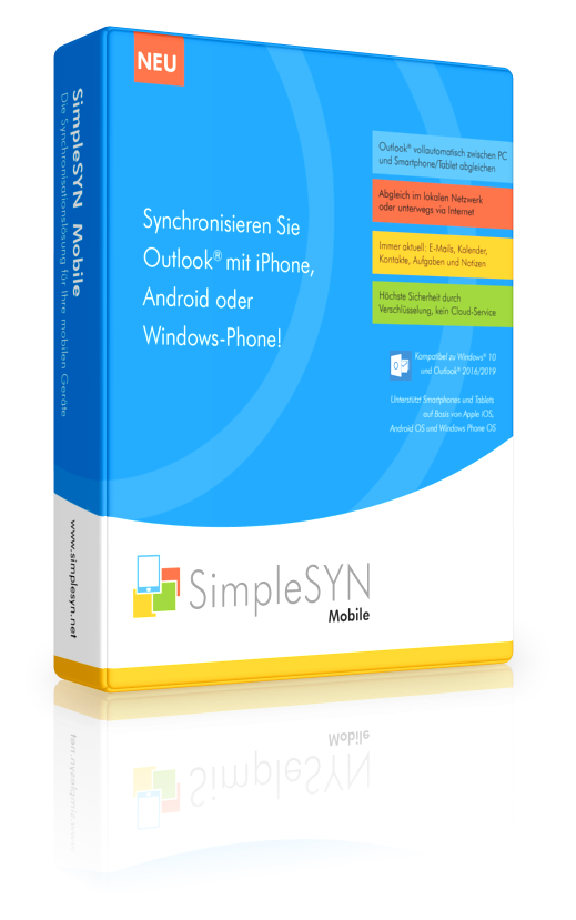 SimpleSYN - SimpleSYN Mobile BETA verfügbar: Outlook mit iPhone, Android und Windows-Phone ...